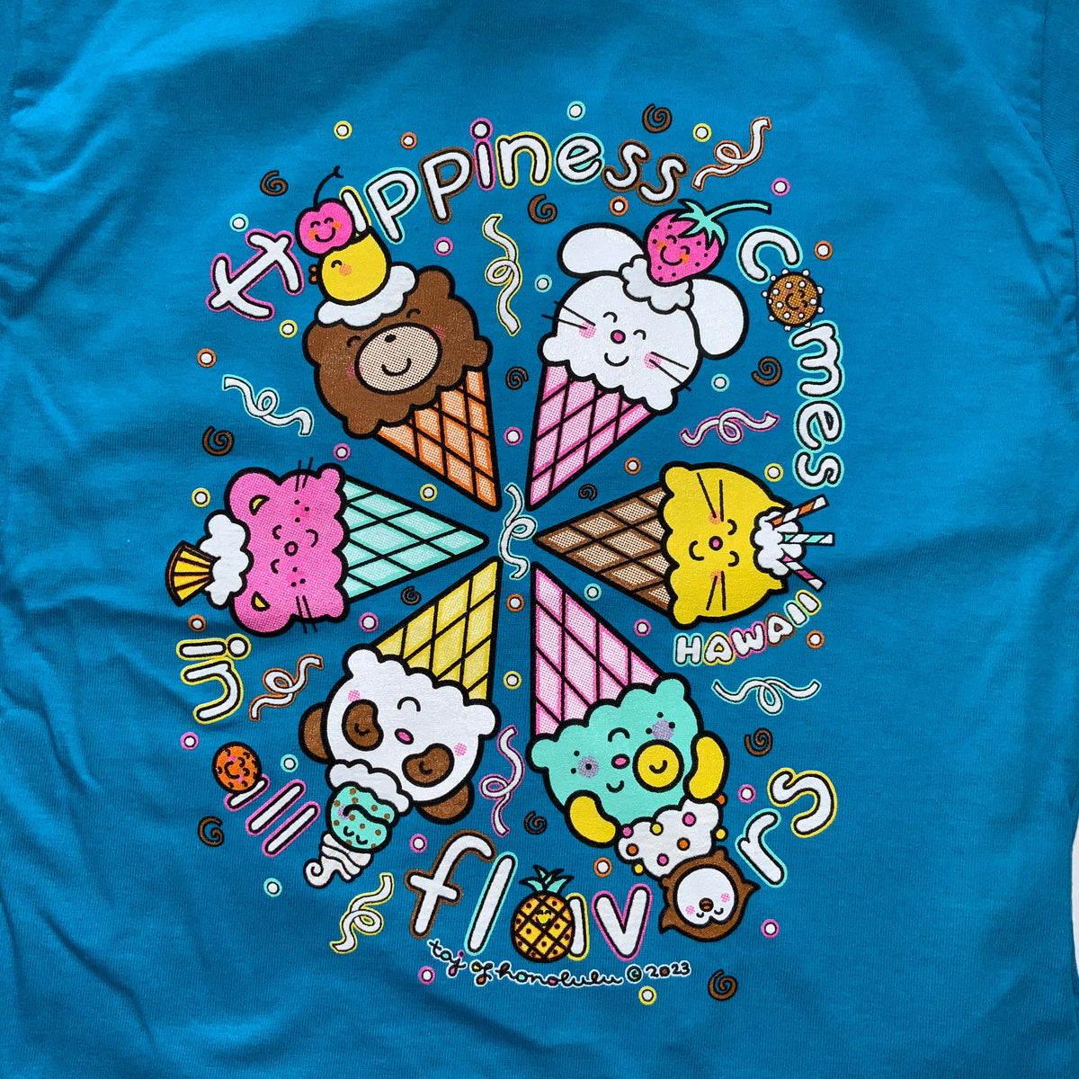 adult tee - happiness | tajclubhouse