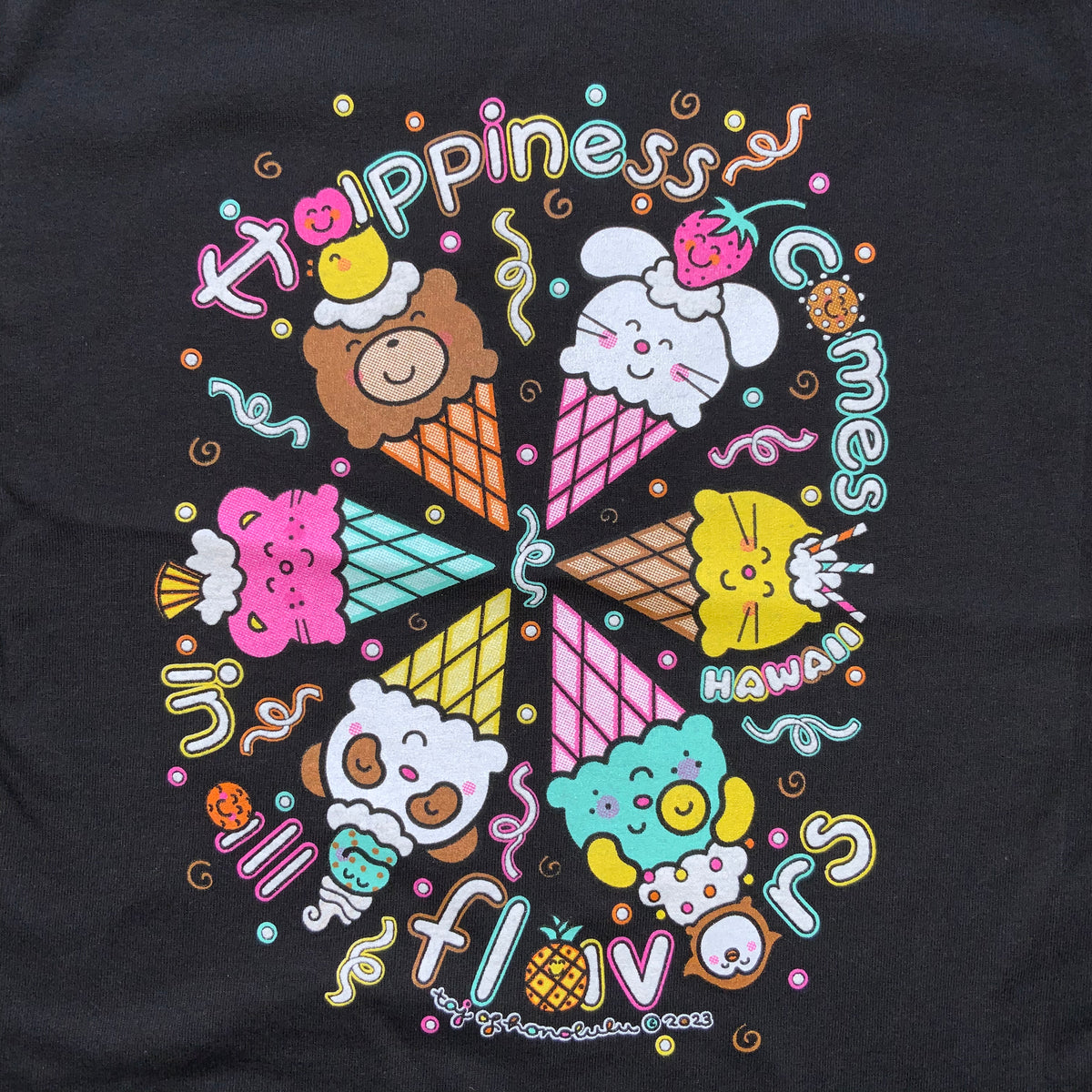 adult tee - happiness | tajclubhouse